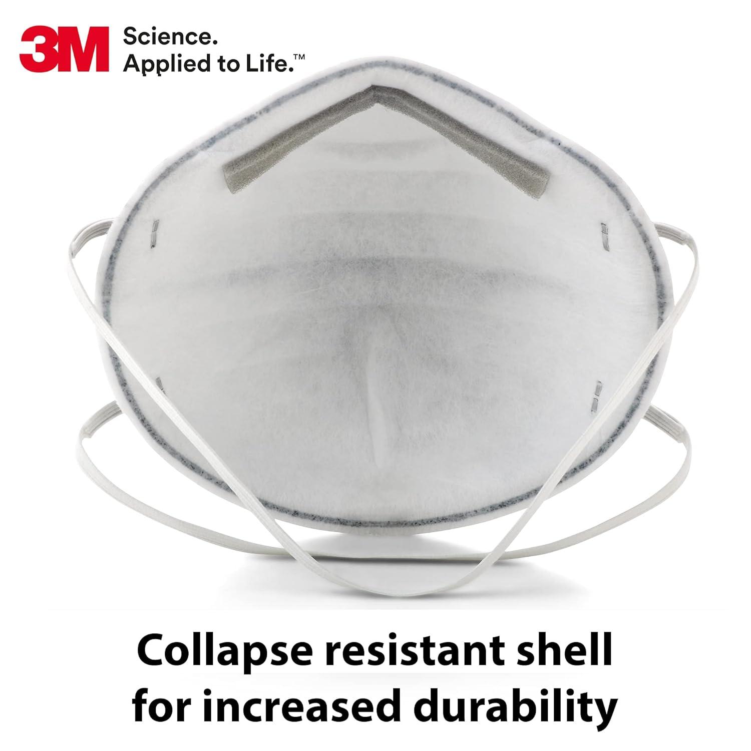 3M Particulate Respirator 8247, Pack of 20, R95, NIOSH APPROVED ...