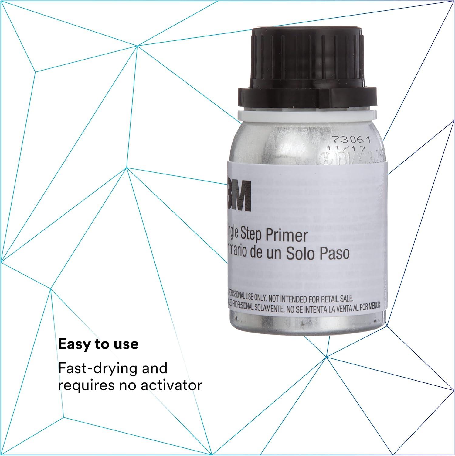 3M Single Step Primer, 08681, Black Color, One-Part Urethane, UV ...