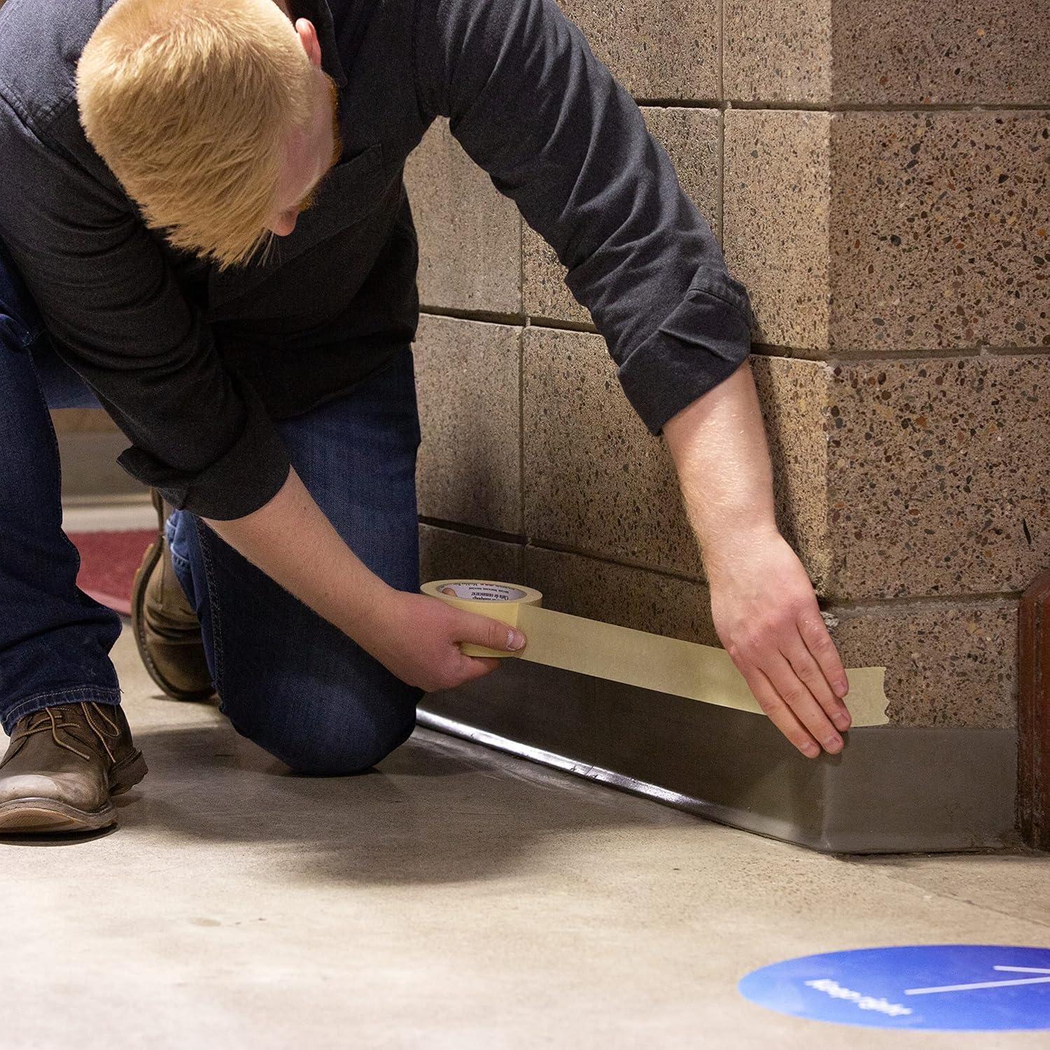 3M Masking Tape 2308, Tan Color, 18 mm x 55 m, 4.9 mil, 1 Roll - 3M ...