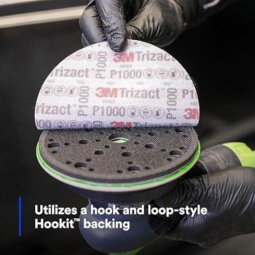 3M Trizact Hookit Blending Disc 443A, 02091, 3 in, P1000, 15 discs per ...